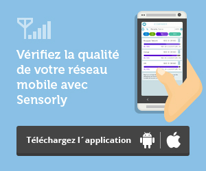 La qualité et la disponibilité du réseau mobile Orange par Sensorly